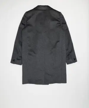 Max Mara Lapel Coat - Gray