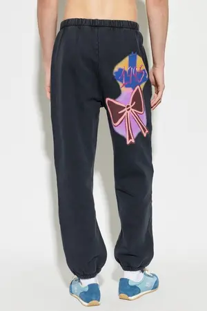 Dsquared2 Graffiti Print Joggers - Black