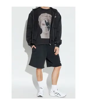 MISBHV X Ray Johnson Graphic T-shirt - Water-washed Black