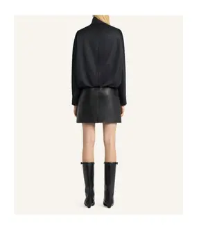 COURREGES Zip-up Track Jacket - Black