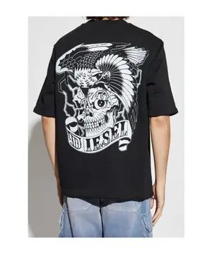 DIESEL® S-col-t1 Crewneck T-shirt