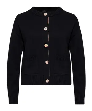 Paul Smith Button-front Ribbed Cardigan