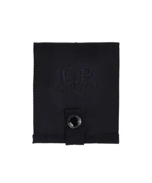 C.P. COMPANY Herringbone Logo Wallet