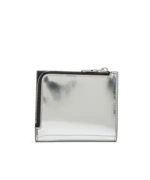 DIESEL® 1dr Bi-fold Card Holder - Silver