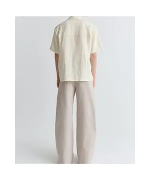 Séfr Short Sleeve Shirt - Beige