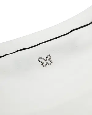 Max Mara T-shirt With Round Neck And Short Sleeves