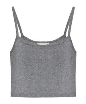 Officine Générale Cropped Spaghetti Strap Top