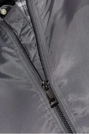 Officine Générale Padded Zip-up Bomber Jacket - Gray