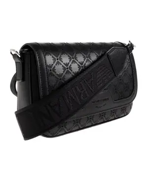 Emporio Armani Logo Pattern Shoulder Bag