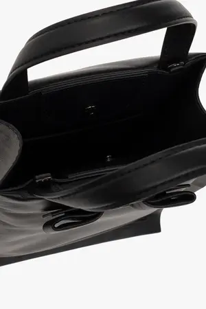 FERRAGAMO Buckle-detail Leather Tote Bag