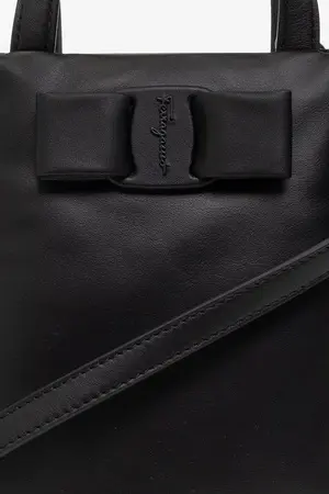 FERRAGAMO Buckle-detail Leather Tote Bag
