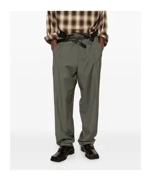 MAGLIANO Wide Leg Pants With Turn-up Hem