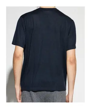 LISA YANG Johannes Knitted T-shirt - Navy
