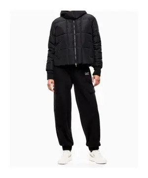 EA7 Quilted Insulated Padded Jacket - Black