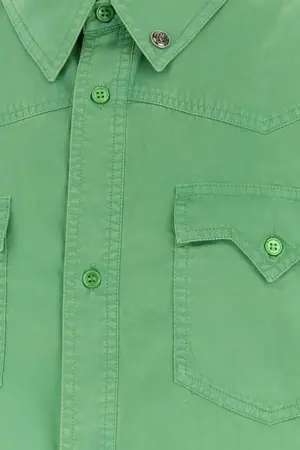 Versace Western Pocket Shirt - Grass Green