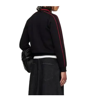 LU'U DAN Pit Stop Long-sleeve Polo Shirt