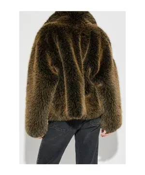 STAND STUDIO India Faux Fur Jacket