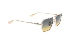 Chrome Hearts Aviator Sunglasses - Gray