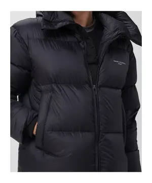 Armani Exchange Hooded Quilted Jacket - Black