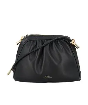 A.p.c. Ruched Drawstring Crossbody Bag