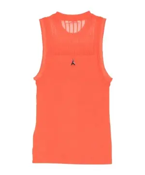 Patrizia Pepe Round Neck Sleeveless Tank Top
