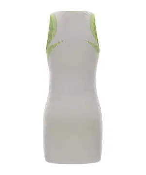 Casablanca Zip-front Sleeveless Dress