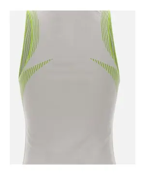Casablanca Zip-front Sleeveless Dress