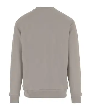 C.P. COMPANY Logo Embroidered Crewneck Sweatshirt - Gray