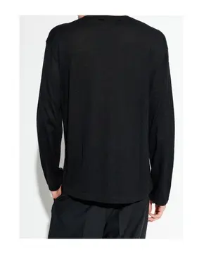 LISA YANG Nathaniel Crewneck Sweater - Black