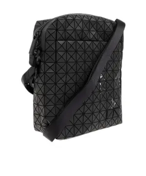 Issey Miyake Geometric Messenger Bag - Black