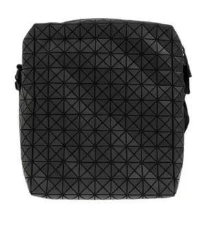 Issey Miyake Geometric Messenger Bag - Black