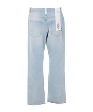AMISH SUPPLIES James Wide-leg Jeans - Gray