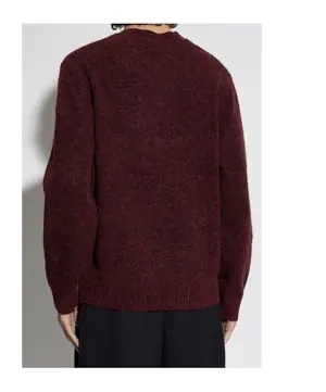 SAMSOE SAMSOE Safloyd V-neck Knitted Sweater - Black