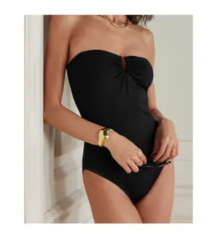 NILI LOTAN Spaghetti Strap One Piece Swimsuit