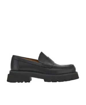 FERRAGAMO Leather Loafers
