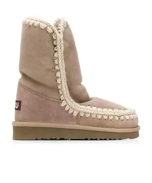 Mou Mouk Original Eskimo 24 Stitch Detailed Boots - Brown