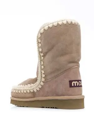 Mou Mouk Original Eskimo 24 Stitch Detailed Boots - Brown