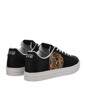 Versace Logo Print Low-top Sneakers