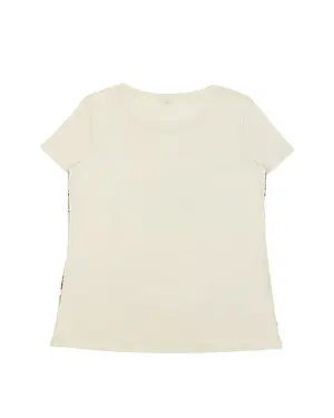 Max Mara Round Neck Printed Short Sleeve T-shirt