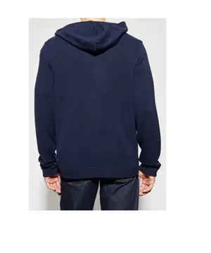 Zadig&Voltaire Logo-patch Full-zip Hoodie - Navy Blue