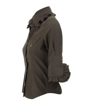 VIVIENNE WESTWOOD Ruffle Detail Button-up Shirt