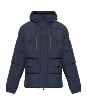 SAVE THE DUCK Hooded Insulated Jacket - Black