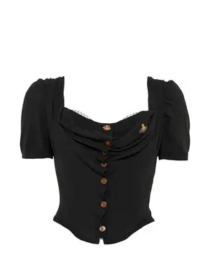 VIVIENNE WESTWOOD Corset Logo Shirt