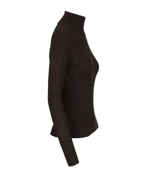 P.a.r.o.s.h High Neck Ribbed Knit Jumper