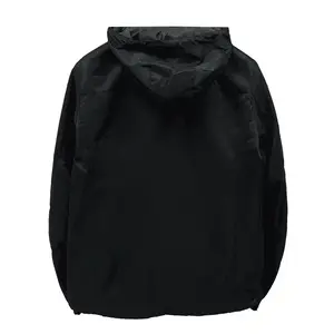 Prada Long Sleeve Zip-up Jacket With Logo Detail