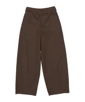 LEMAIRE Wide Leg Chino Trousers - Green