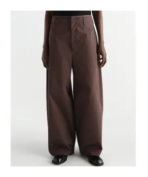 LEMAIRE Wide Leg Chino Trousers