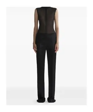 MUGLER High-neck Sleeveless Top