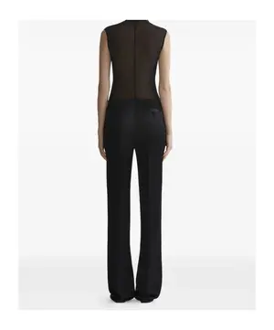 MUGLER High-neck Sleeveless Top