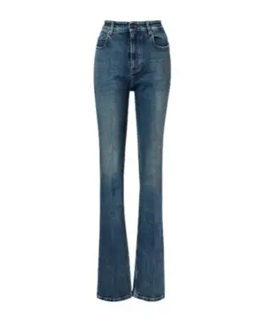 Balenciaga High-rise Straight Leg Jeans